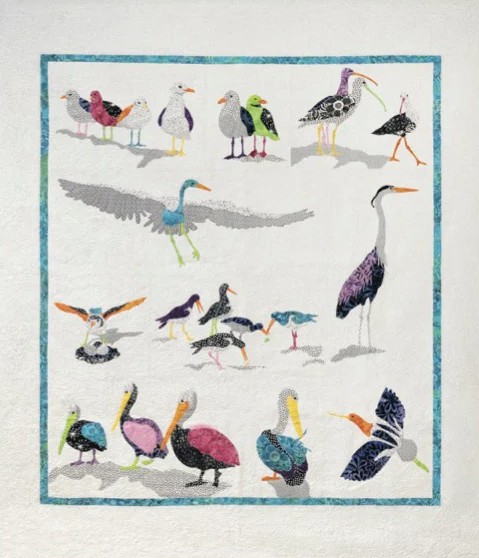 Seaside Pattern, Barbara Persing, Island Batik | Fabrics by The Creek